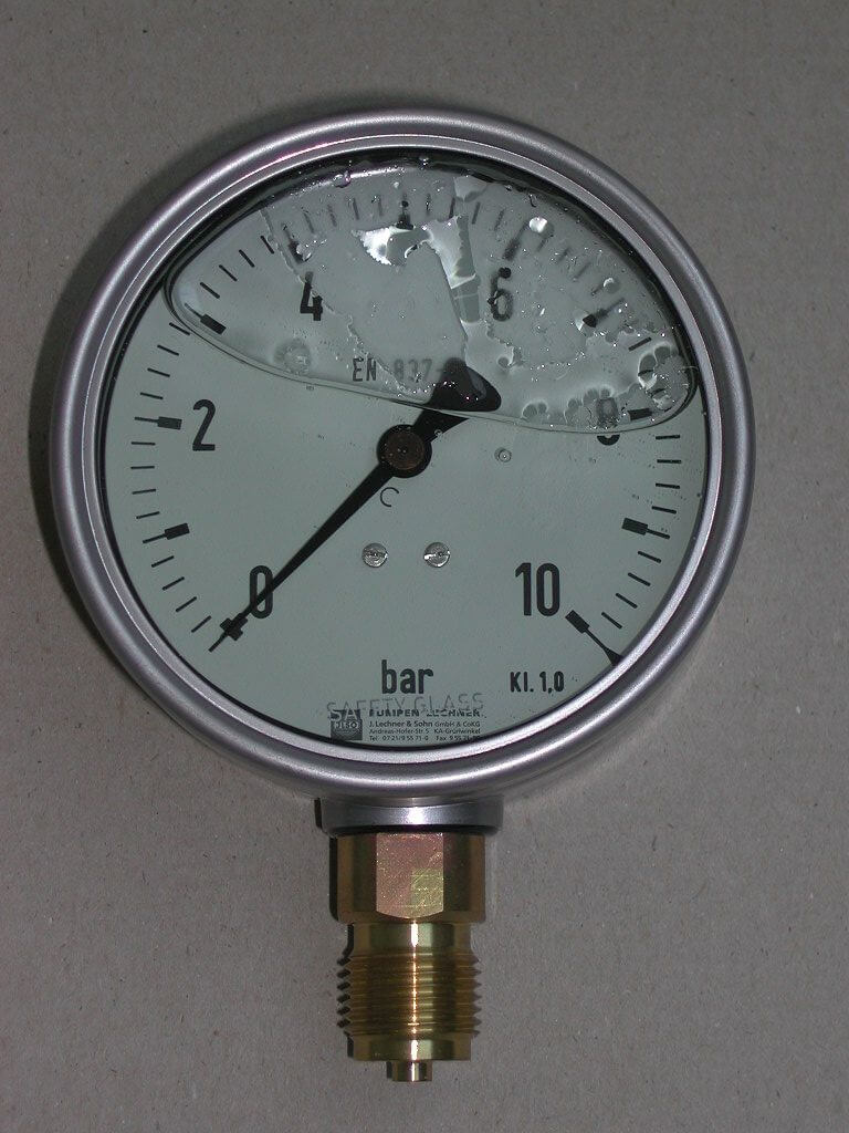 Druckmessgeräte mit Rohrfedersystem
